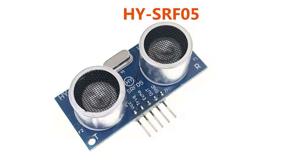 Sensor ultrasónico SRF05 en la Robótica educativa