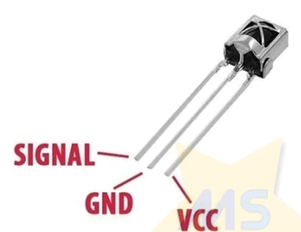 Receptor Infrarrojo Universal VS1838B - Ardunauta